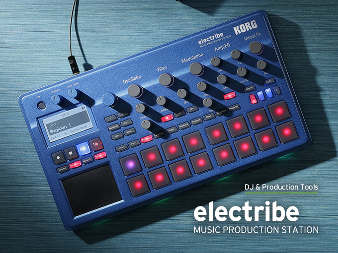 electribe - MUSIC PRODUCTION STATION | KORG (Australia)
