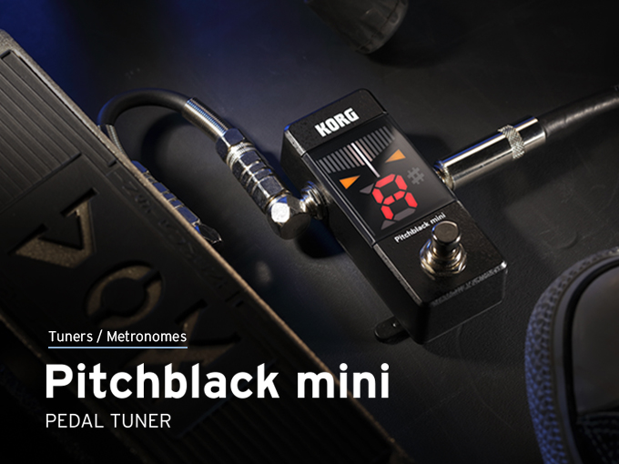 Pitchblack mini - PEDAL TUNER | KORG (Chile)