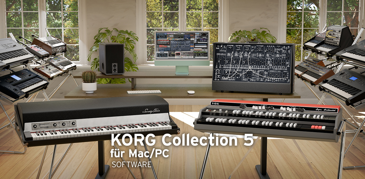 Neuigkeiten | KORG Collection 5 - Die Software-Sammlung für die ...