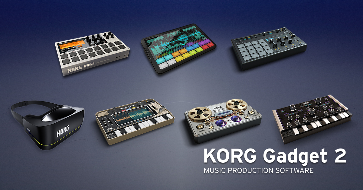 Noticias | [Update in April] KORG Gadget 2 Plugins for PC - now with 7 ...