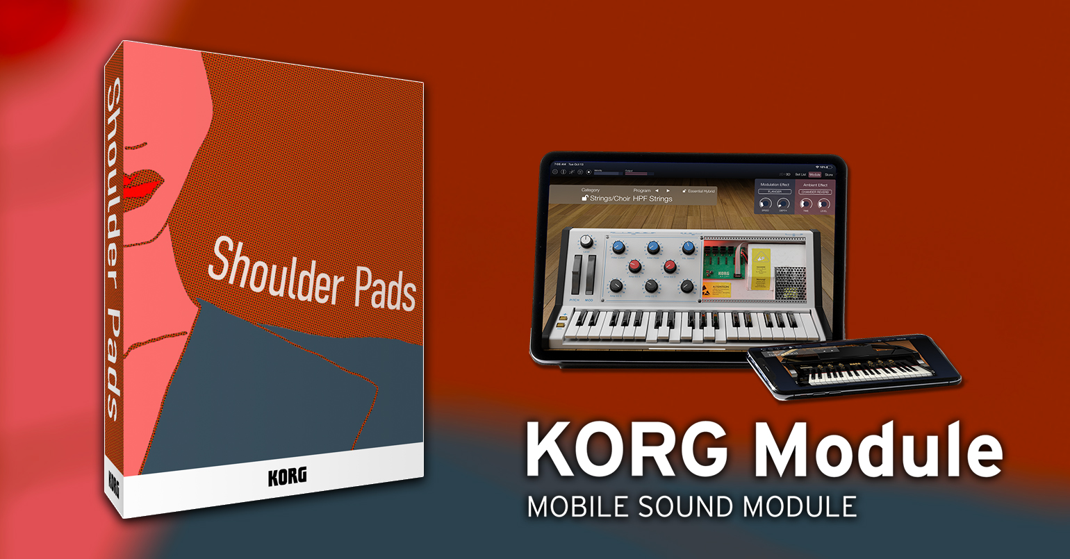 News | "Shoulder Pads": A New Expansion Sound Pack for KORG Module and ...