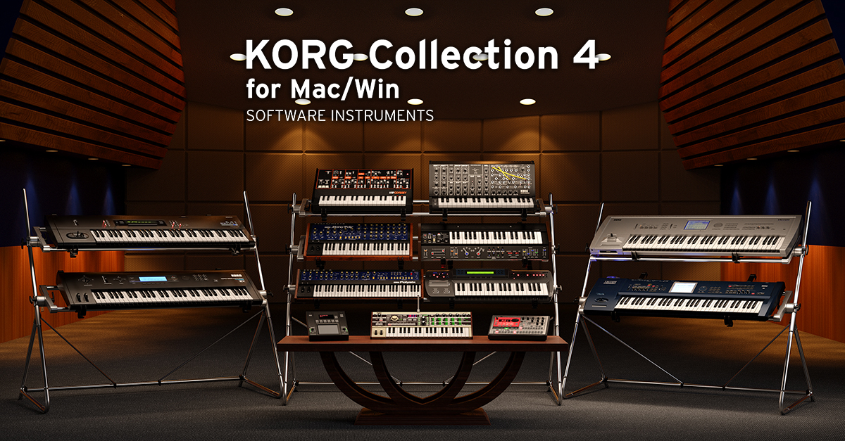 News | KORG Collection 4 plug-ins updated. Special Summer Sale. | KORG ...