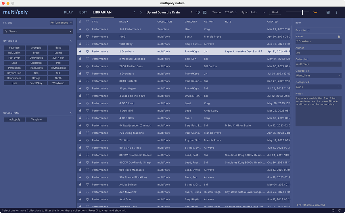 multi/poly native - ANALOG MODELING SYNTHESIZER | KORG (Japan)