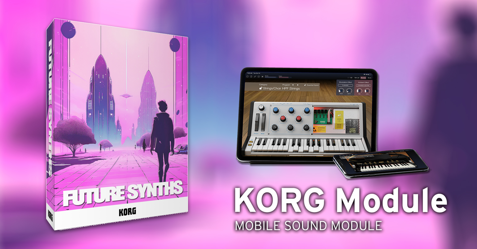 Nieuws | Future Synths: nieuwe sounduitbreiding voor KORG-modules is nu ...