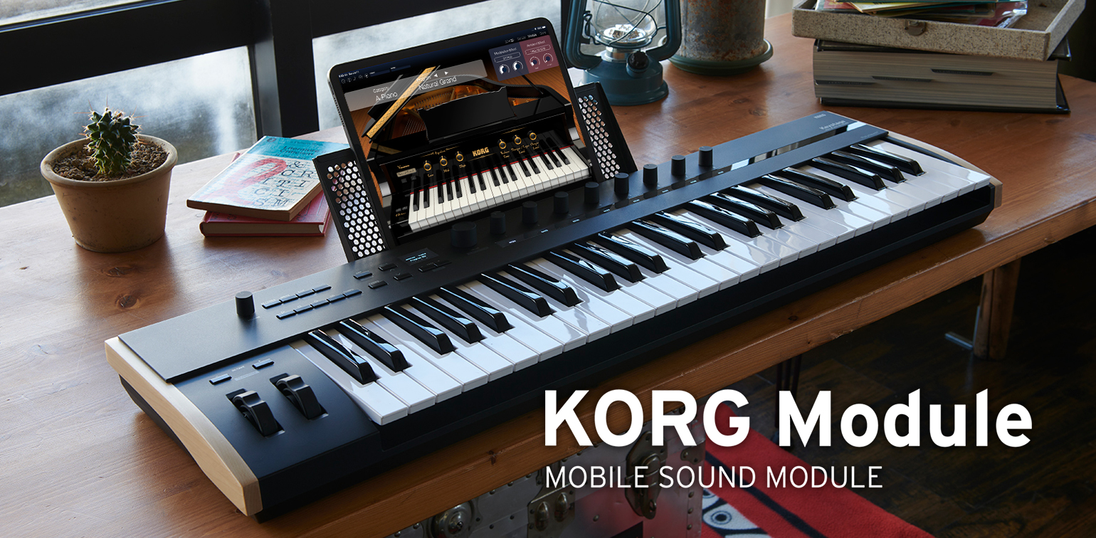 News | KORG Module with the new sound pack "Space Western" and added ...