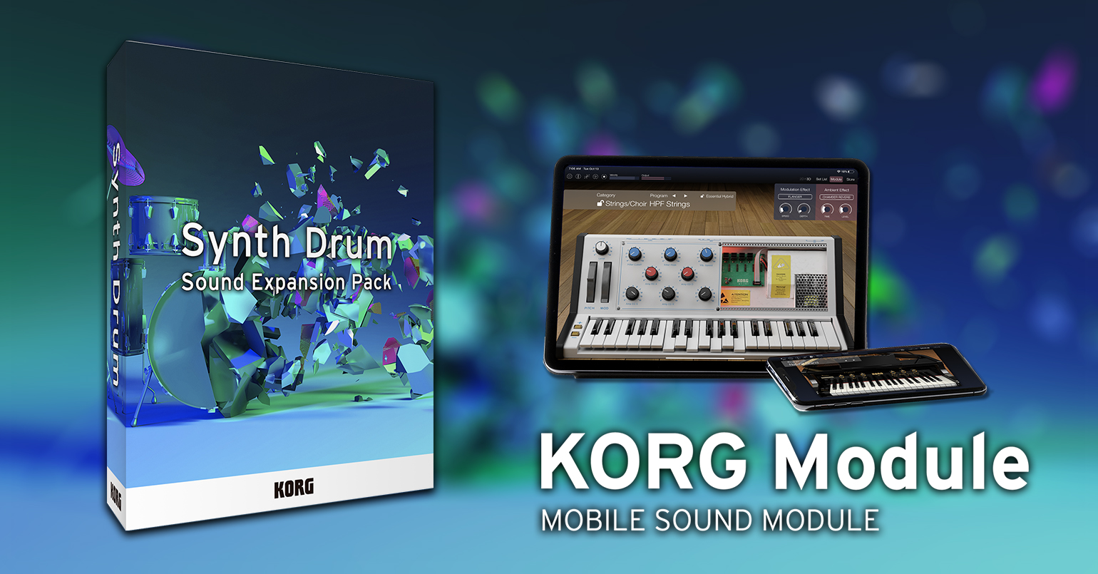 News | “Synth Drum” : A New Sound Expansion Pack for KORG Module | KORG ...