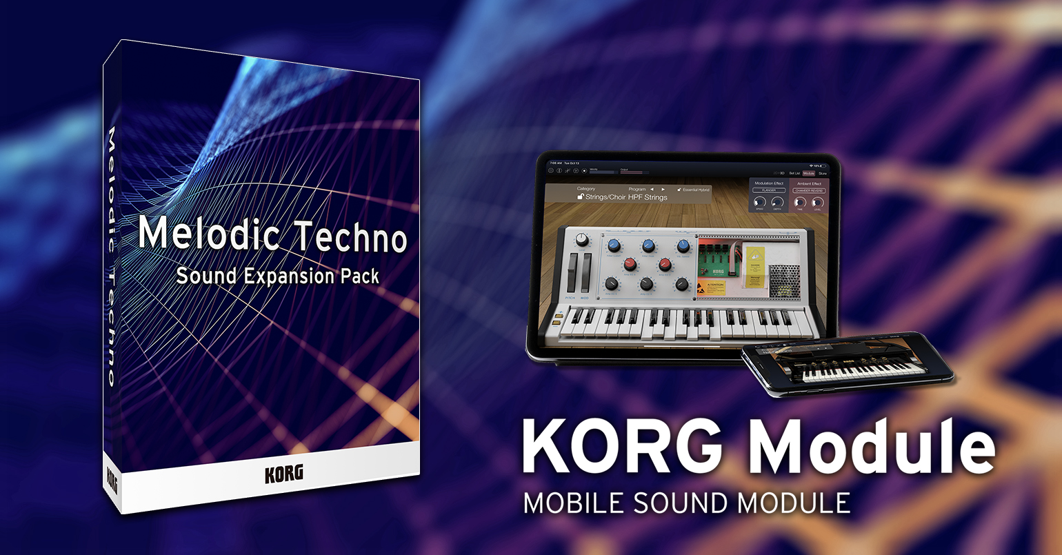 News | "Melodic Techno" : A New Sound Expansion Pack for KORG Module is ...