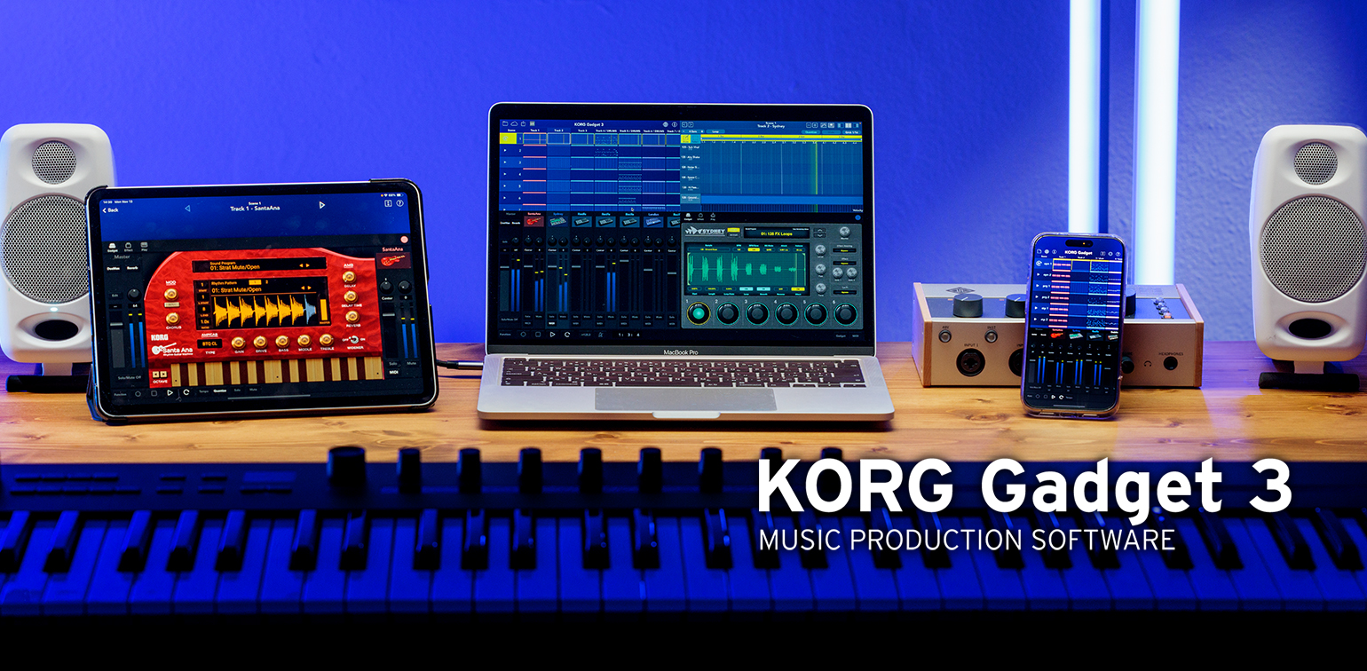 News | KORG Gadget 3 for Mac/PC latest update is now available ...