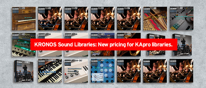 News | KRONOS Sound Libraries: New pricing for KApro libraries. | KORG ...