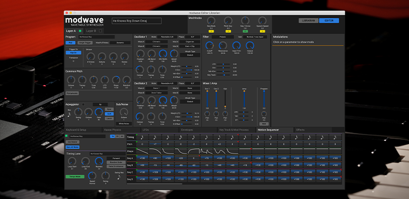 News | Updates - modwave System Updater v1.1 and Sound Editor, Sample ...