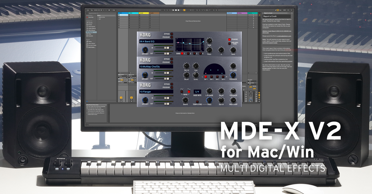 MDE-X V2 for Mac/Win - MULTI DIGITAL EFFECTS | KORG (U.K.)