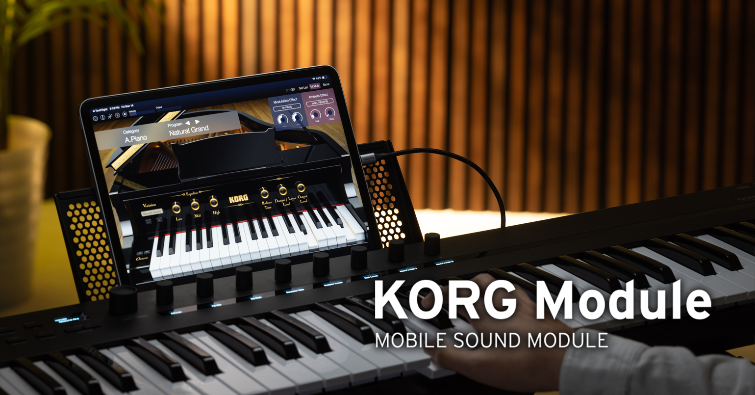 Modules | KORG Module - MOBILE SOUND MODULE | KORG (U.K.)