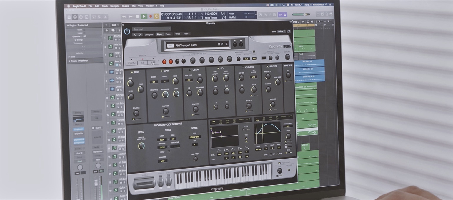 News | A further evolution in expression. KORG Collection - Prophecy ...