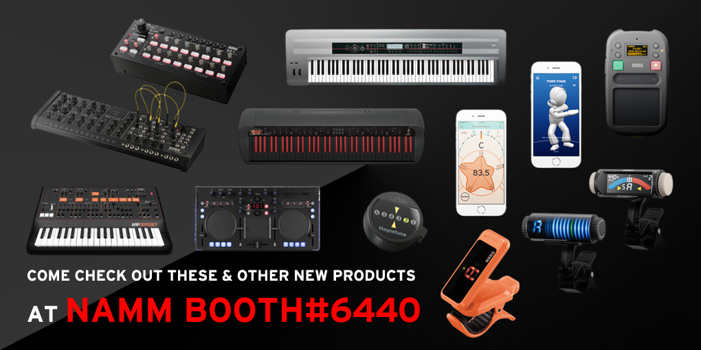 News | KORG announces new products at Winter NAMM 2015! | KORG (South ...